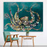 Breakwater Bay Octopus in the Deep Teal Sea by Eli Halpin - Wrapped ...