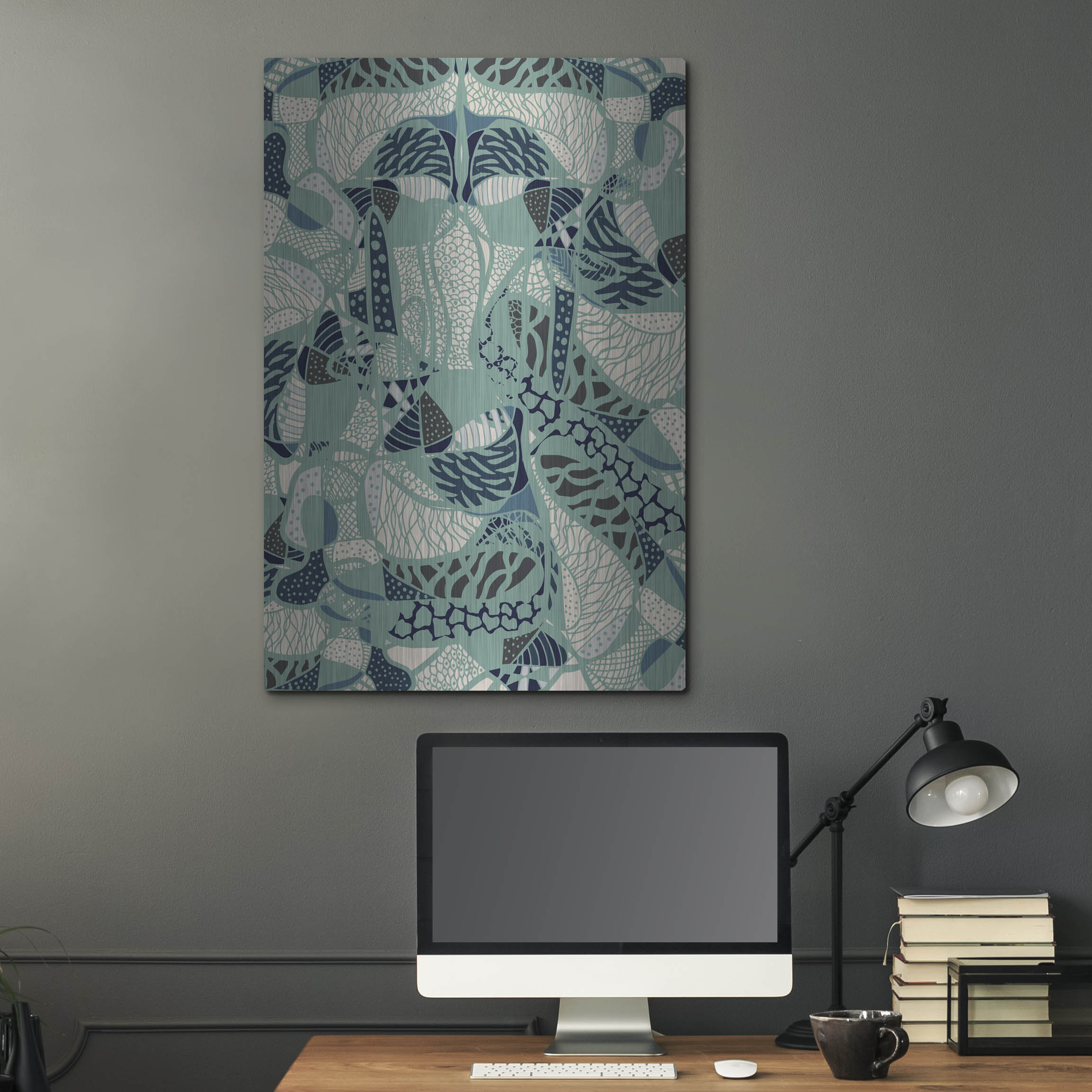 Ivy Bronx «Colorful Abstract Blue Earth Fluctuation» par Sabrina ...