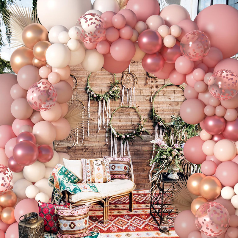 Dakota Fields 173Pcs Fall Thanksgiving Balloons Arch Garland Kit,Dusty ...