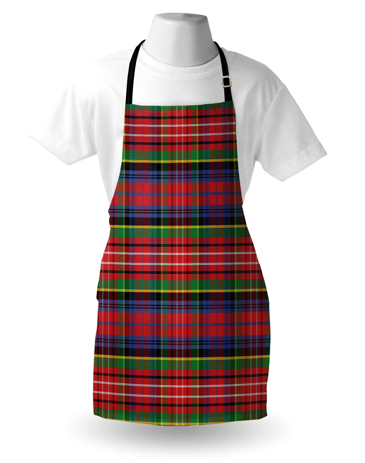 East Urban Home Plaid Apron Unisex, Caledonia Scottish Style, Adult ...