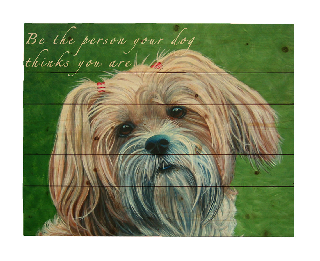 The Finishing Touch 'Pallet Sign Adorable Puppy Sign with Quote' by ...