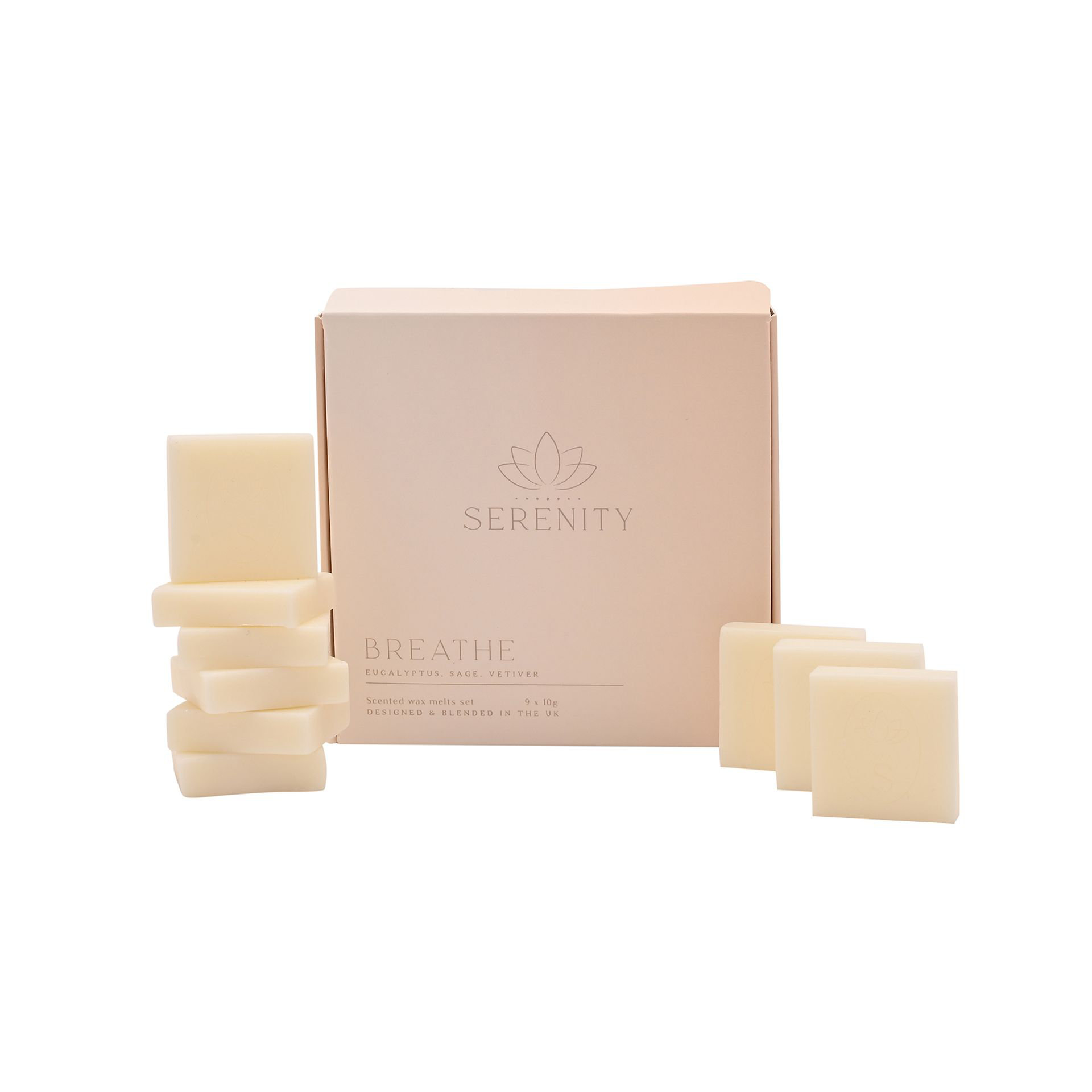 Symple Stuff Breathe Set of 9 Wax Melts Eucalyptus Sage, Vetiver ...