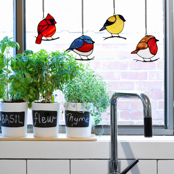 Winston Porter Birds Window Panel - Wayfair Canada