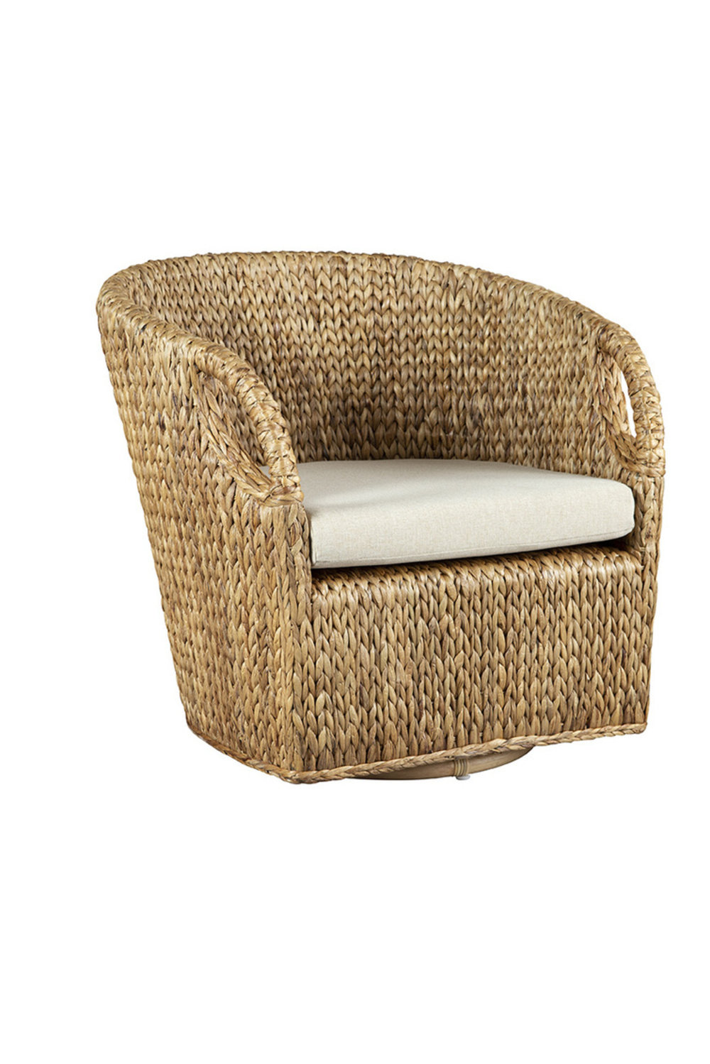 Bayou Breeze Batichon Upholstered Swivel Barrel Chair - Wayfair Canada