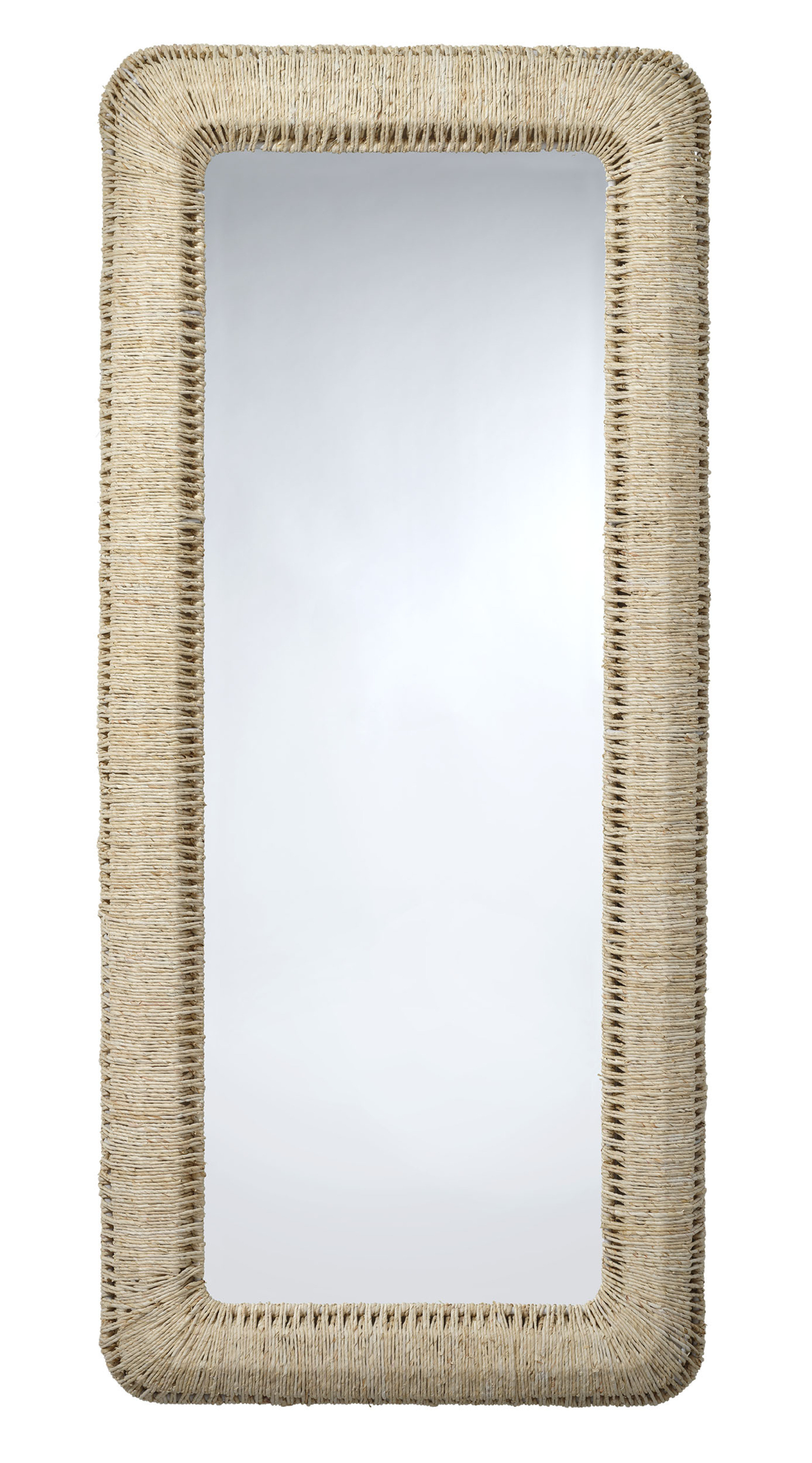 Jamie Young Company Hollis Rectangle Rope Floor Mirror | Perigold