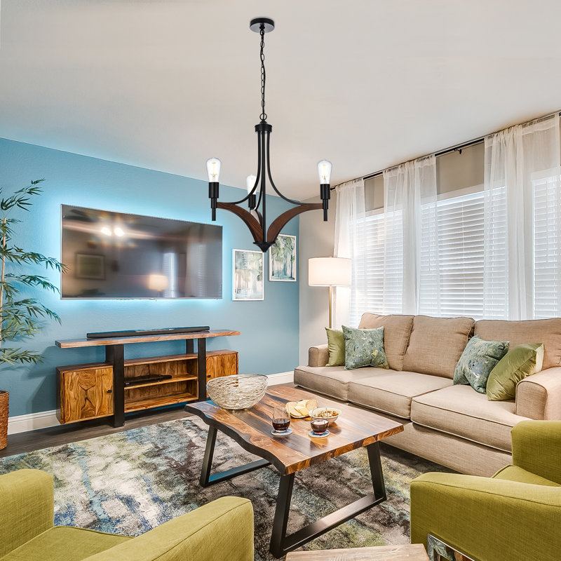 Charlton Home® Delsia 3 - Light Dimmable Classic / Traditional ...