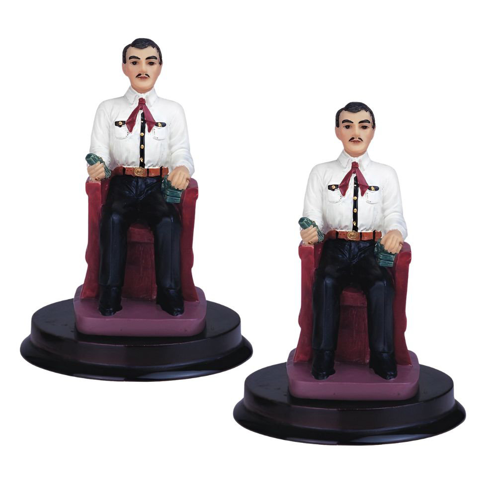 Lark Manor™ "2-PC Set" ICE ARMOR 5"H Saint Peter Statue Simon Peter ...