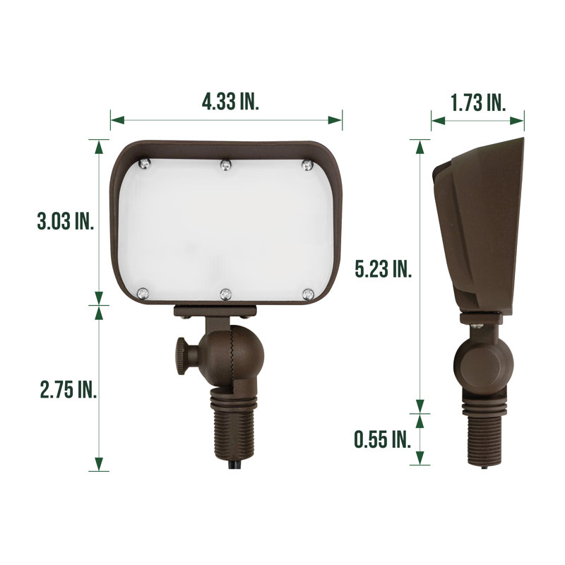 GKOplus Steel Low Voltage Integrated LED Flood Light | Wayfair