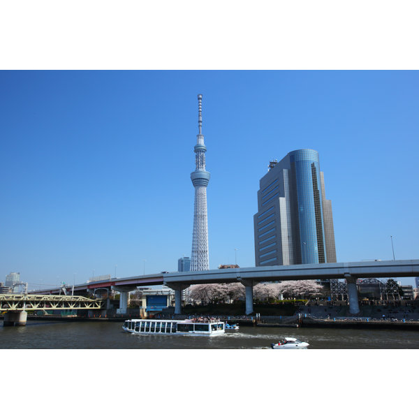 Hokku Designs Tokyo Sky Tree, Japan On Canvas Print | Wayfair