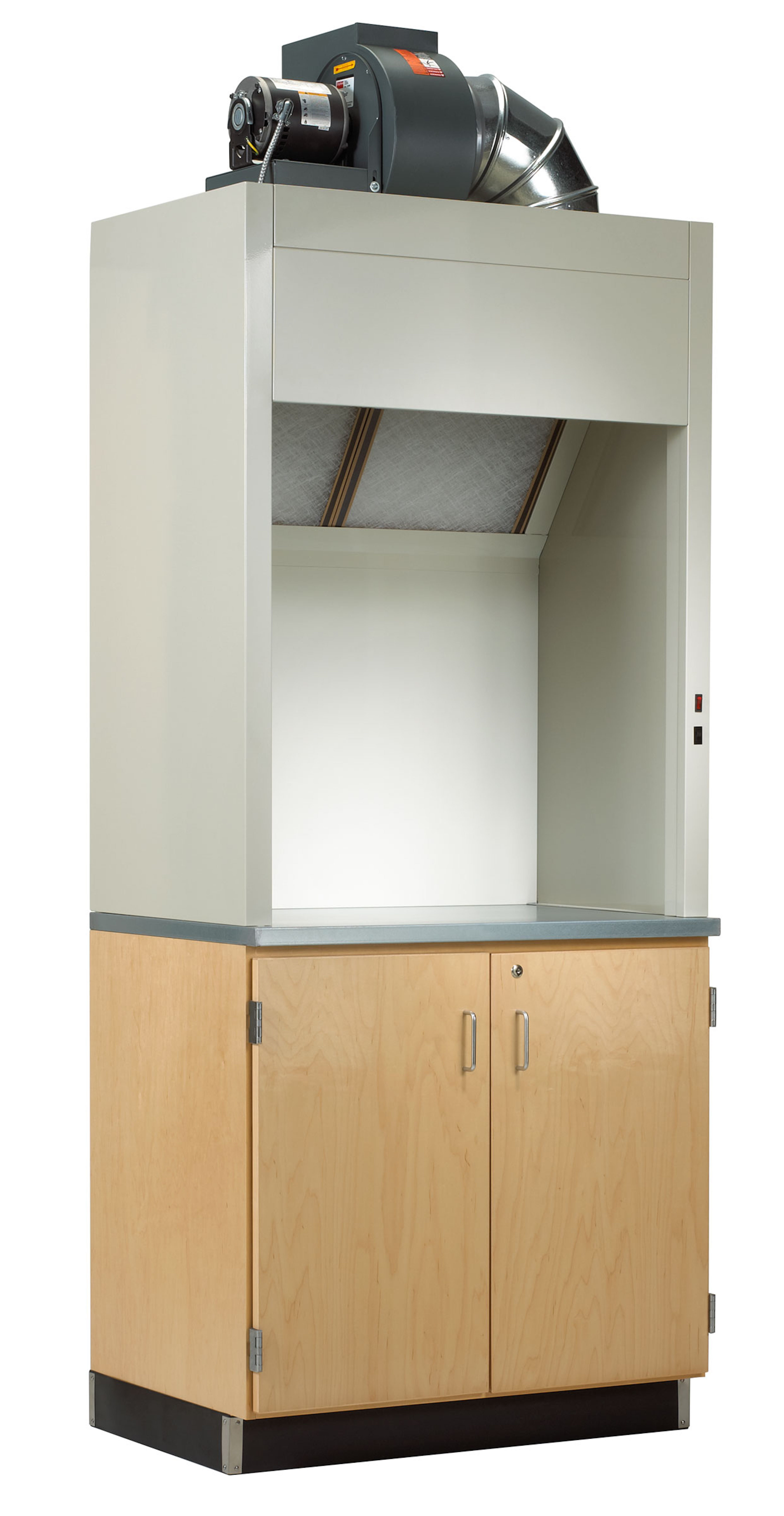 Diversified Woodcrafts 32 Compartment Classroom Cabinet with Doors ...
