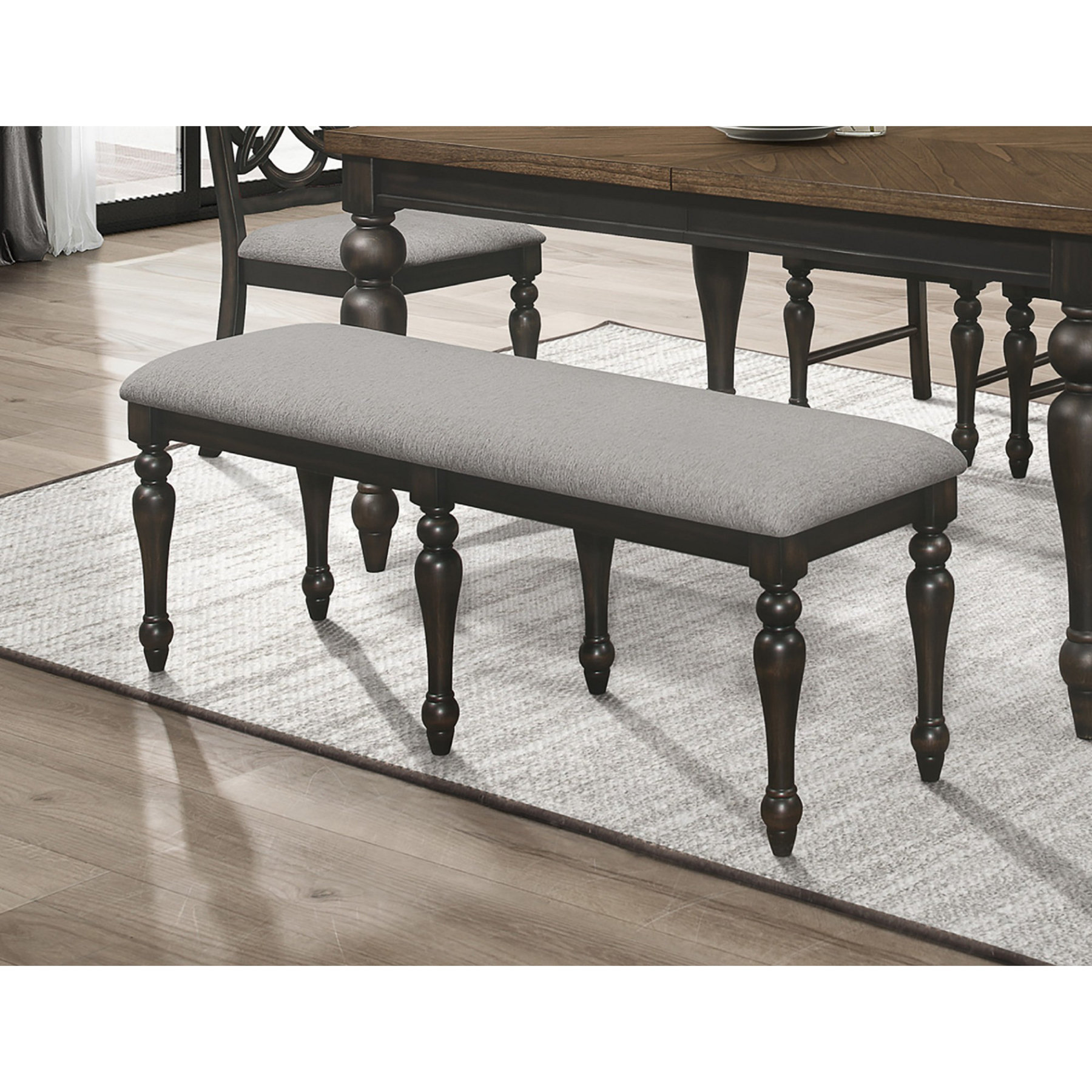Red Barrel Studio Transitional Vintage Style Standard Height Dining ...