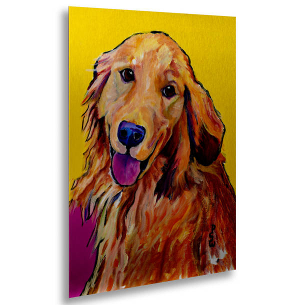 Trademark Art Pat Saunders Snoozer King On Metal by Pat Saunders-White ...