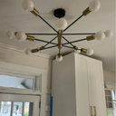 George Oliver Croner 12 - Light Dimmable Sputnik Modern Linear ...