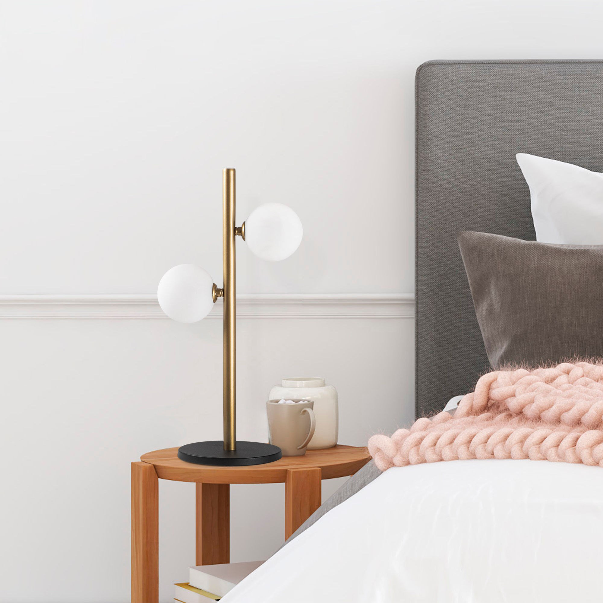 Wrought Studio™ Chamond METAL BODY Desk Lamp | Wayfair