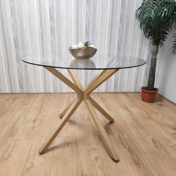 Fairmont Park Ameesha Round 100cm Table Only | Wayfair.co.uk