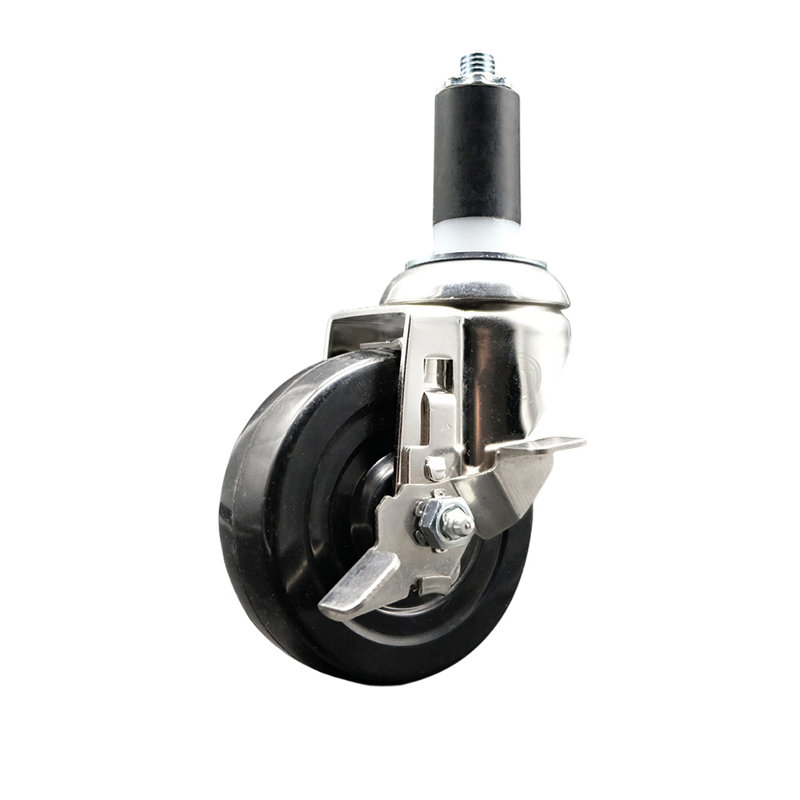 Service Caster Rubber Casters | Wayfair