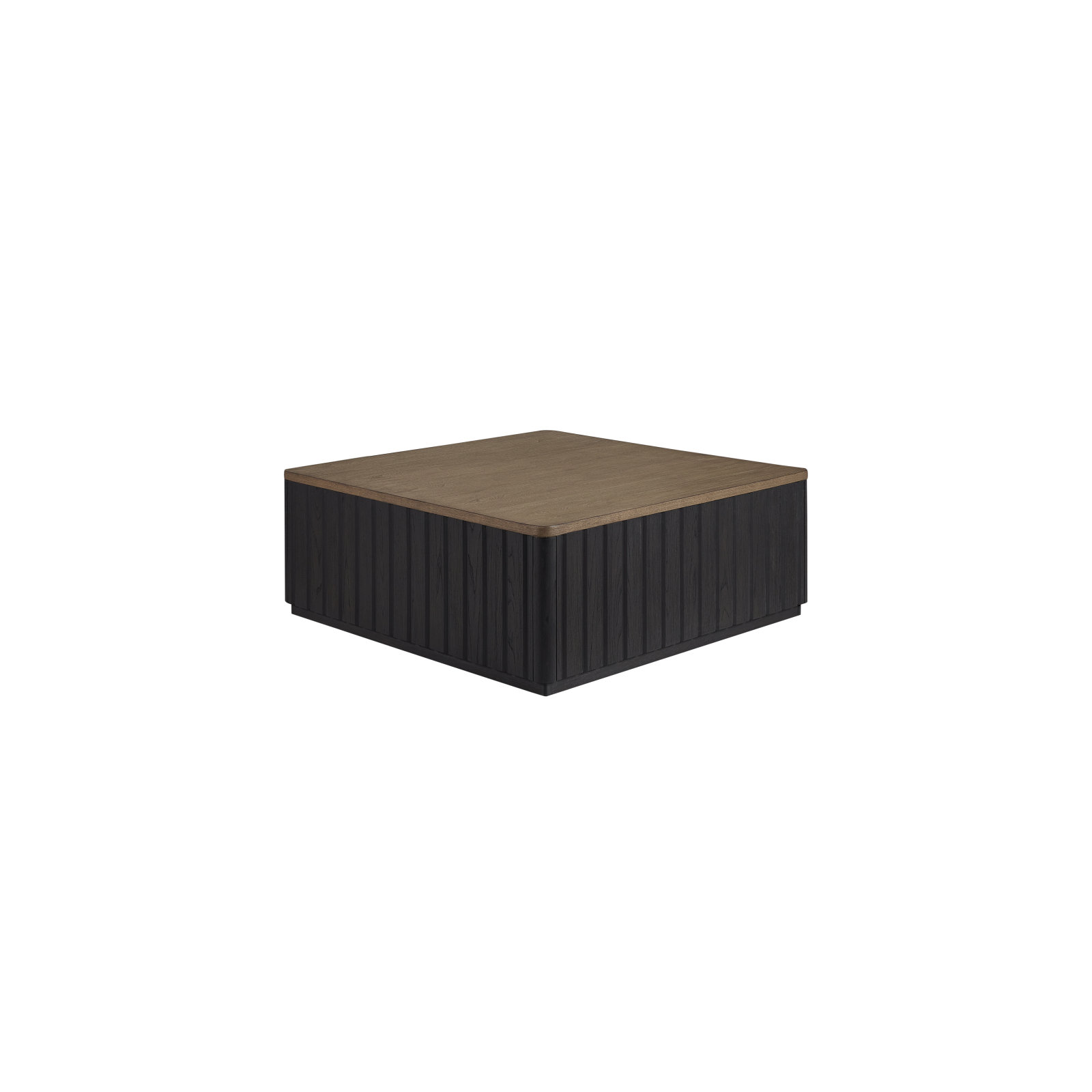 Latitude Run® Channel Cocktail Table W/ Casters | Wayfair