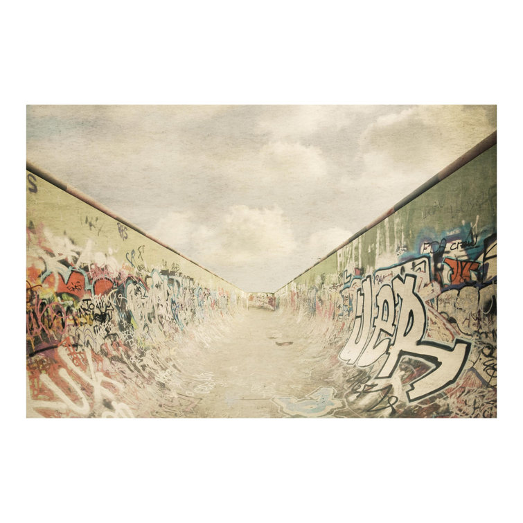 East Urban Home Graffiti Skate Park 2.9m x 432cm Textured Matt Peel ...