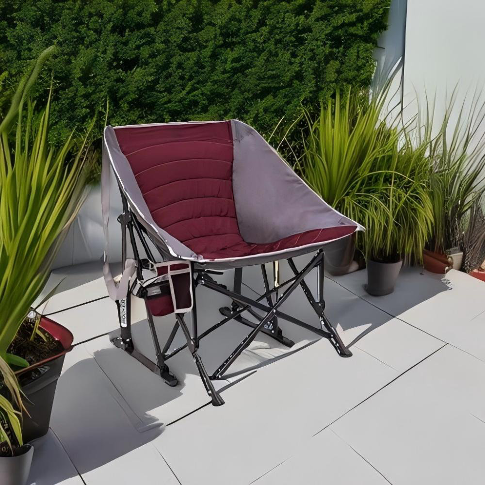 Hokku Designs Maxrelax Pod Rocker Portable Rocking Chair & Outdoor ...
