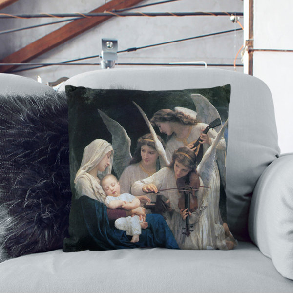 East Urban Home Song of the Angels Scatter Cushion | Wayfair.co.uk