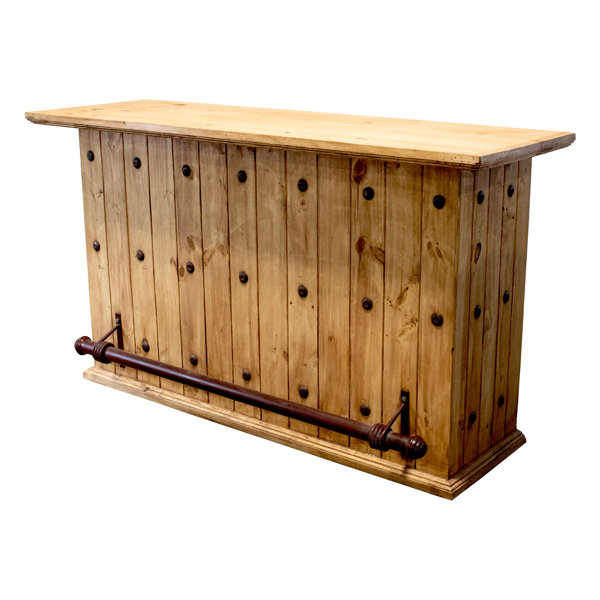 Millwood Pines Barlet Bar with Wine Storage | Wayfair