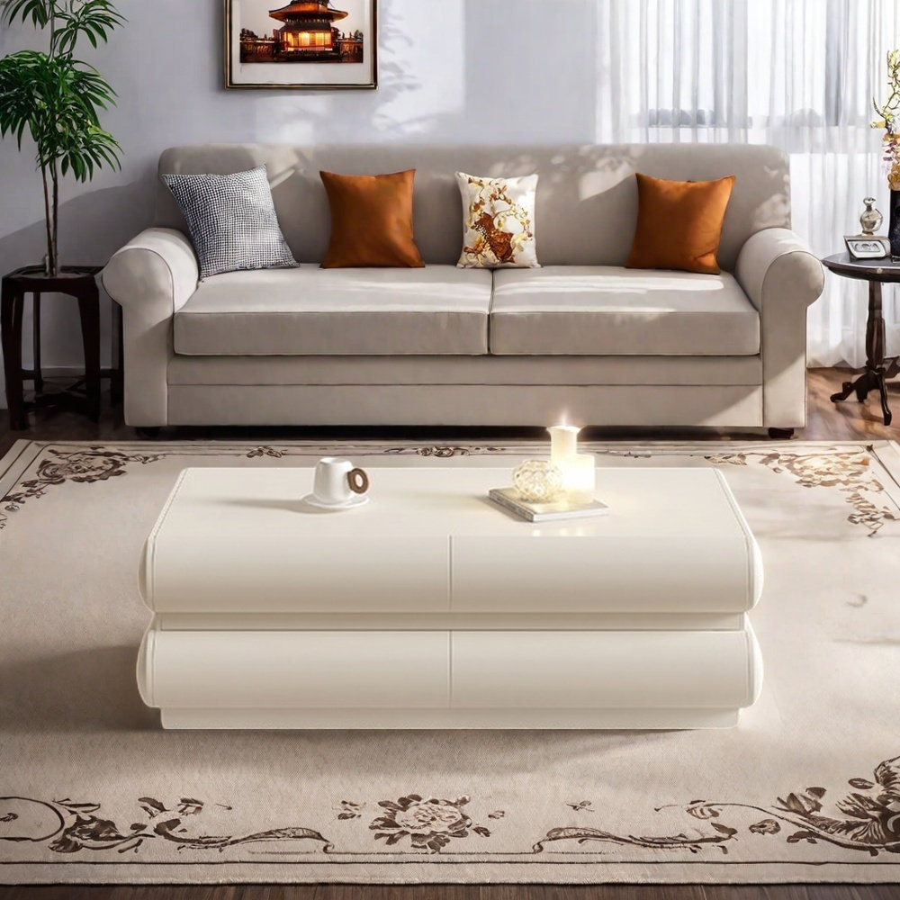 Trentastic Trails Solid wood multilayer coffee table durable | Wayfair