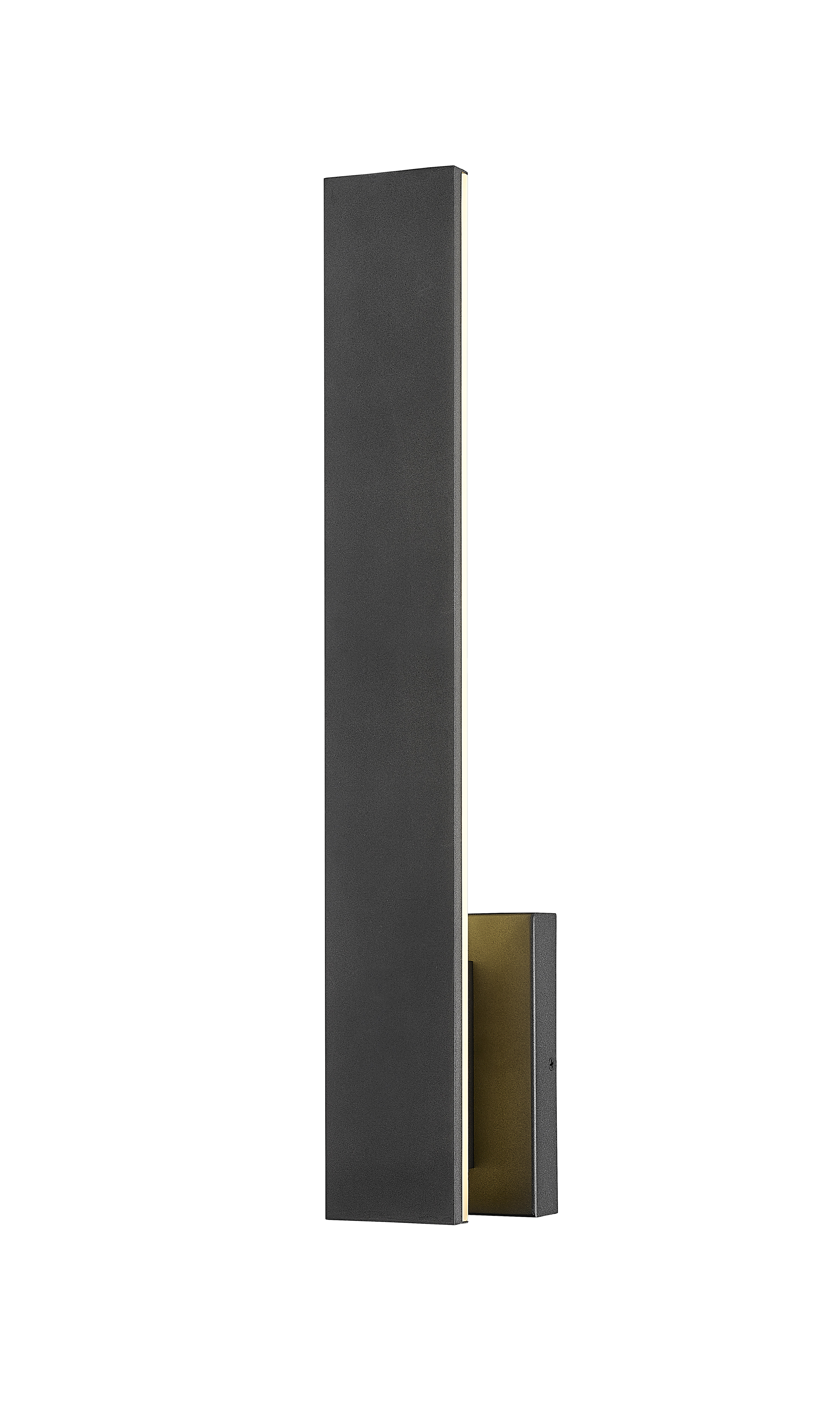 Orren Ellis Raff 2 Light Outdoor Wall Light in Sand Black | Wayfair