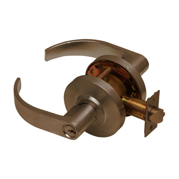 Schlage C2000CLENTRC613KDC Entry / Office Grade 2 Curved Lever ...