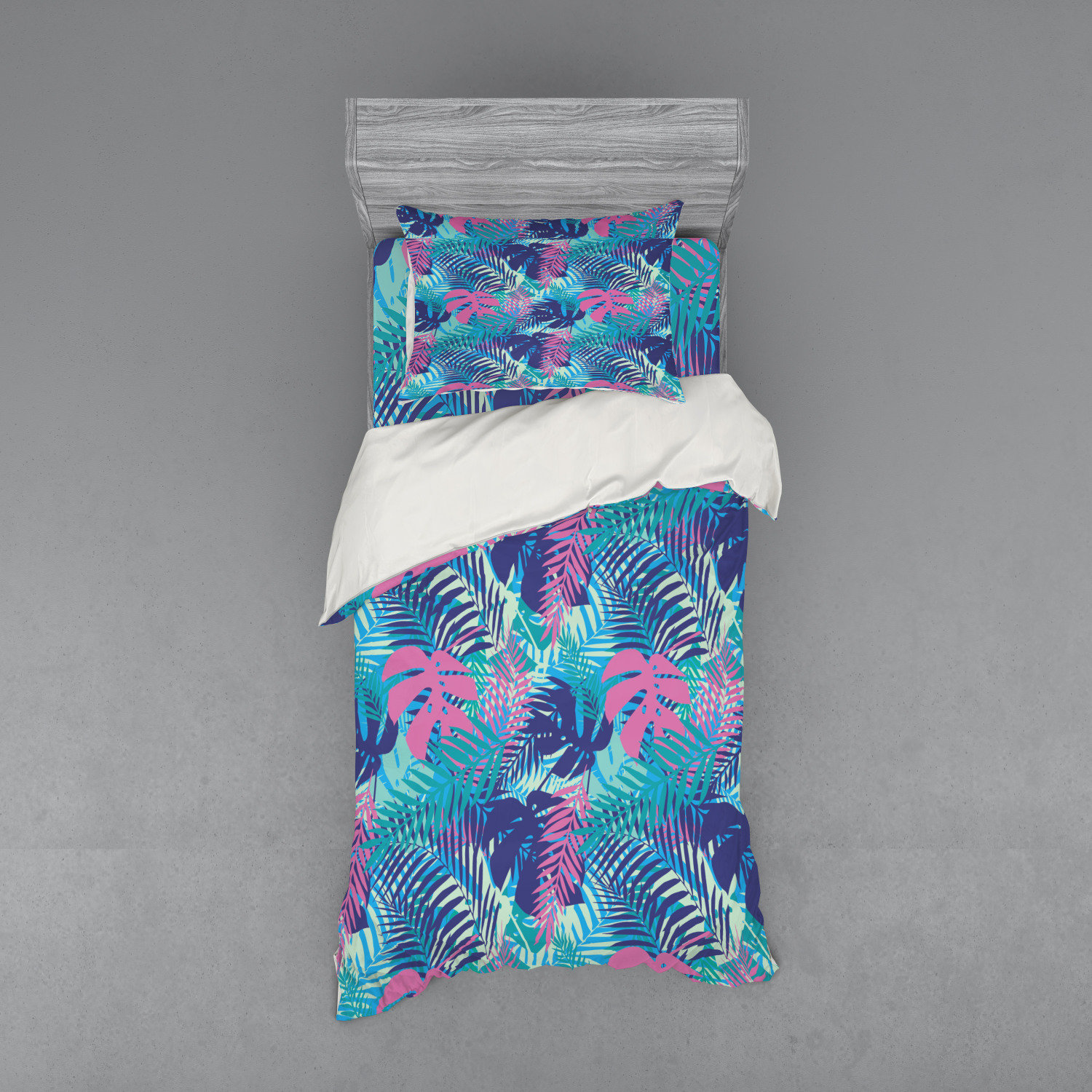 Ambesonne Dark Blue Microfiber Coastal Duvet Cover Set | Wayfair