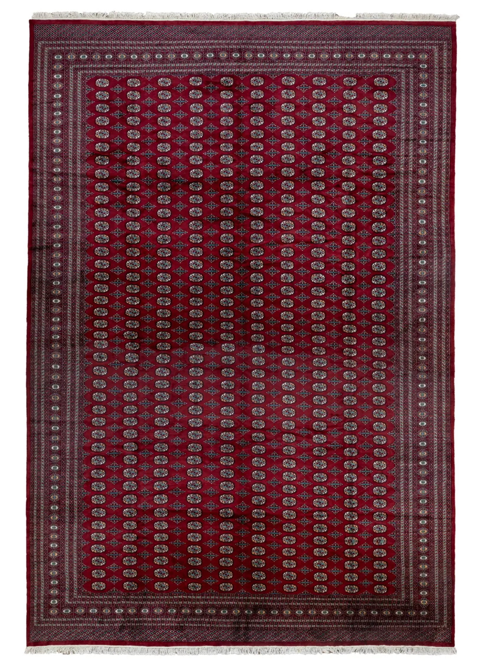 Rugpera Tılla Traditional Turkmen Patterned Hand-Woven Turkmen Carpet ...