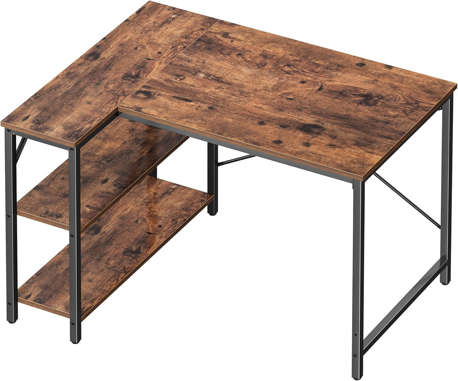 Latitude Run® L Shaped Desk, 39 Inches Computer Desk With Reversible ...