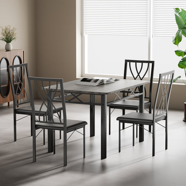 Ebern Designs Dining Table Set For 4 & Reviews | Wayfair