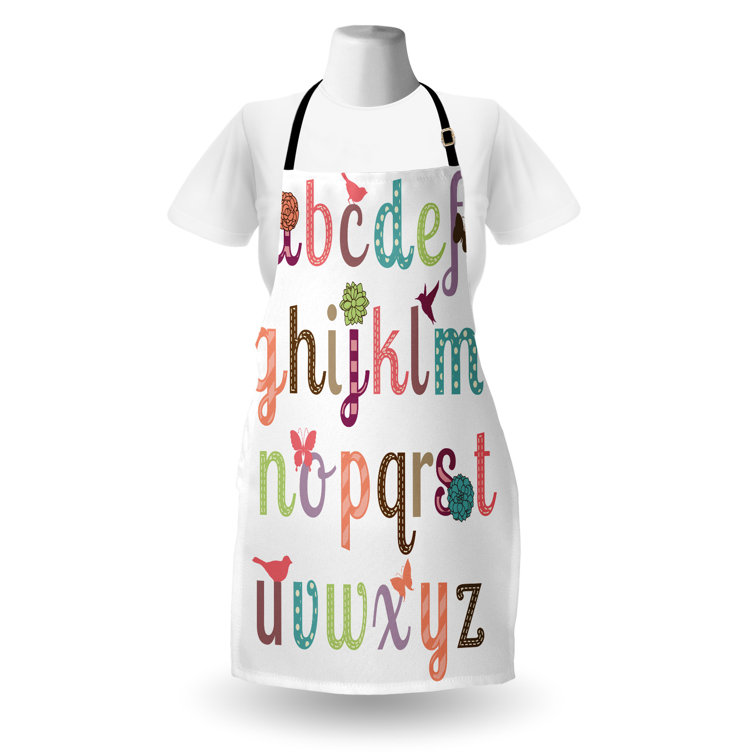 Bless international East Urban Home Letters Apron Unisex, Girly ...