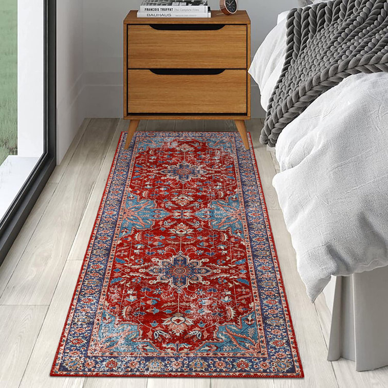 Bungalow Rose Sieracki Washable Oriental Rug | Wayfair