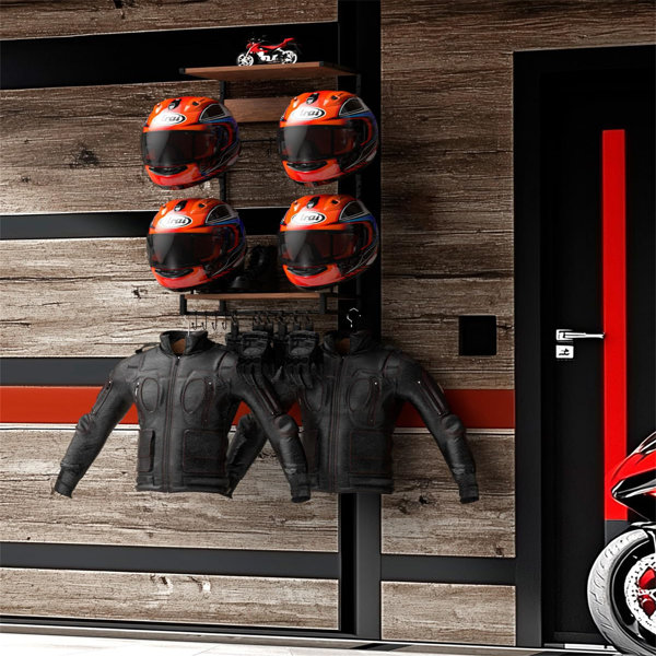 Trent Austin Design Motorcycle Helmet Holder Wall Mount, Helmet Stand ...