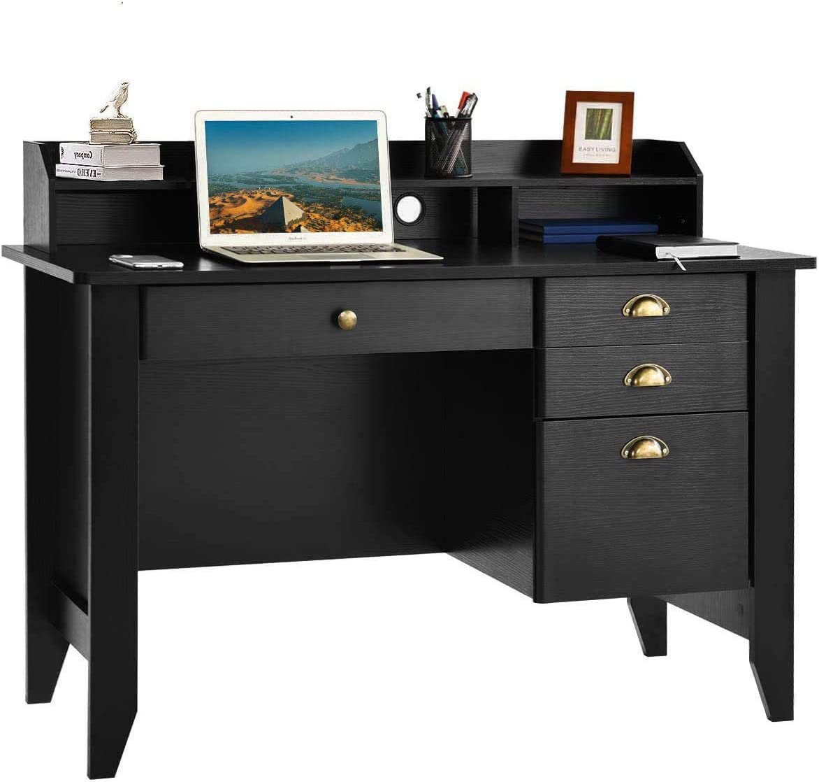 Red Barrel Studio® Mya-Jane Desk with Hutch & Reviews | Wayfair