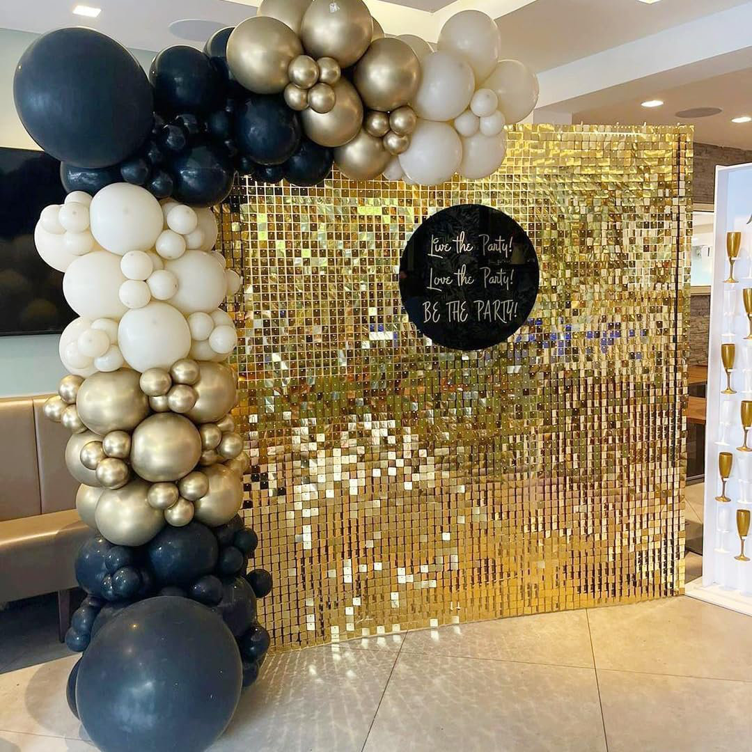 sequin panel wall decoration