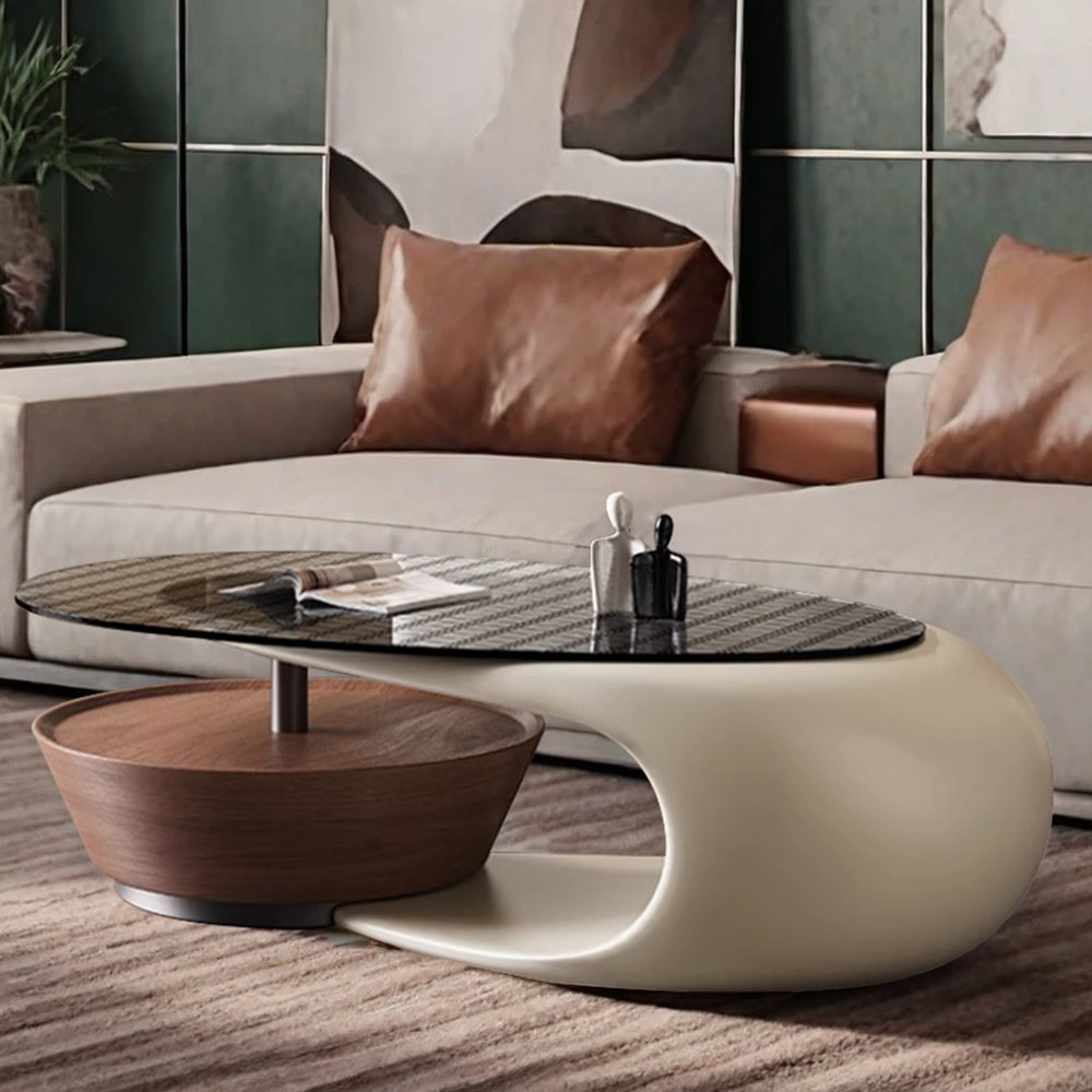 Corrigan Studio® Minimalist creative design coffee table | Wayfair