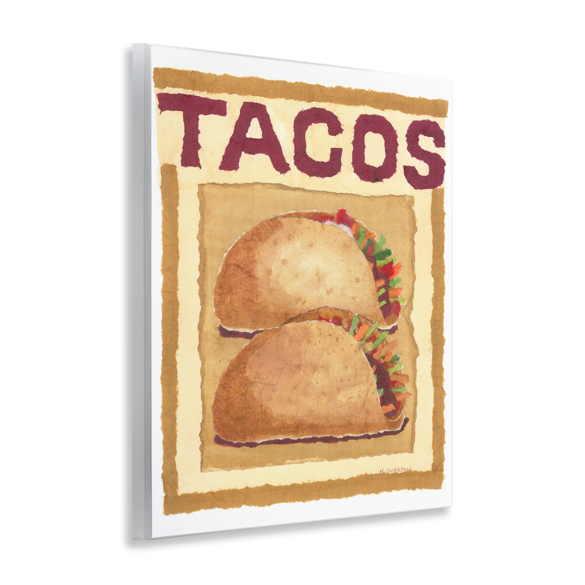 Stupell Industries Traditional Tacos Duo Wall Plaque Art by Nancy ...