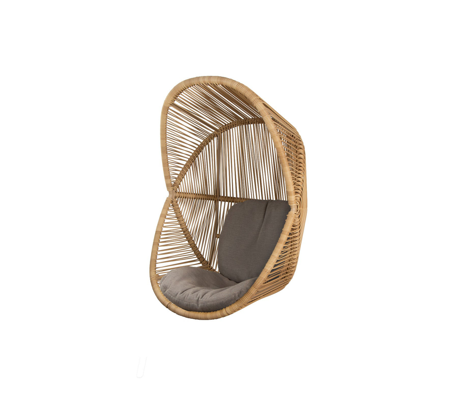 Cane-line Hive Hanging Chair with Cane-line AirTouch Seat/Back Cushion ...