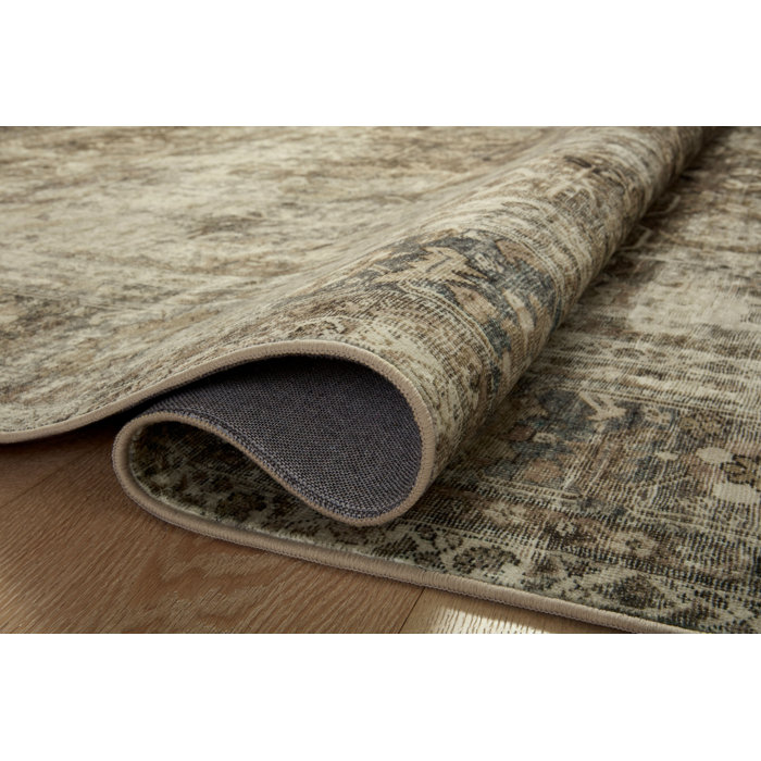 Magnolia Home By Joanna Gaines X Loloi Sinclair Machine Washable Pebble ...