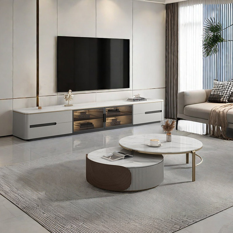 Bkoksety Italian style simple Living Room Table Sets | Wayfair