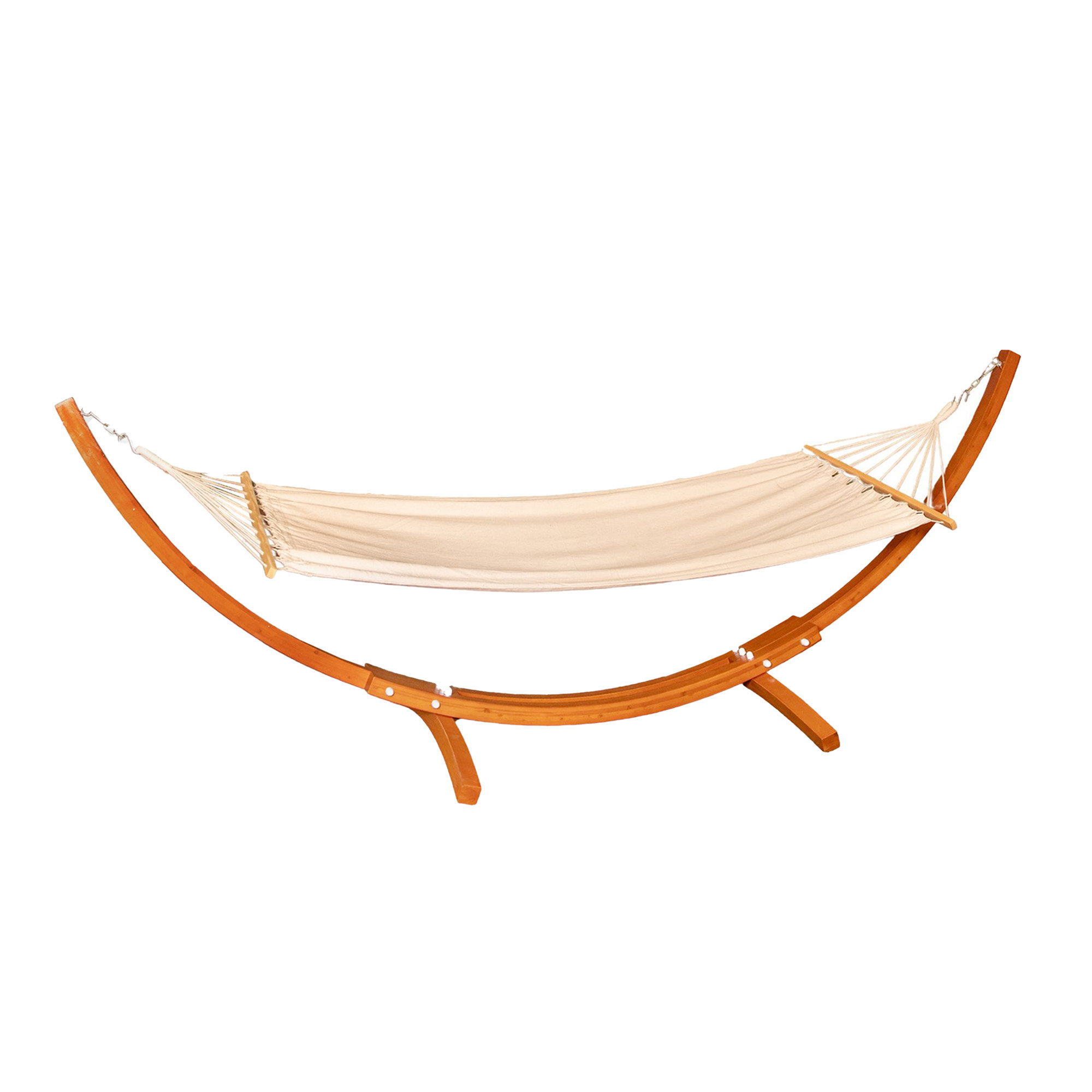 Dakota Fields 3.10m X 1.2m Palermo Freestanding Garden Hammock With ...