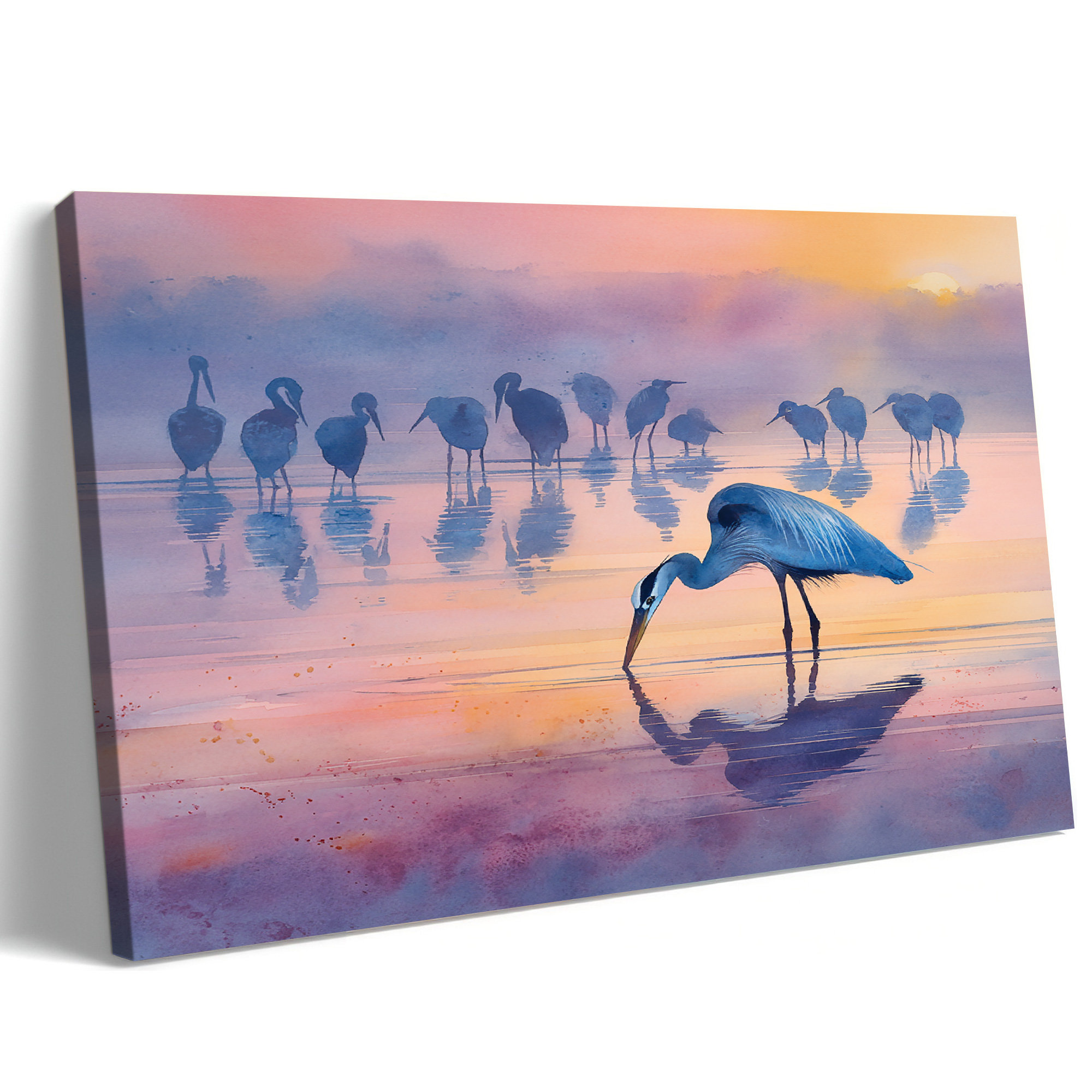 The Holiday Aisle® Bhuri Wall Art, Nature Wildlife Canvas Decor ...