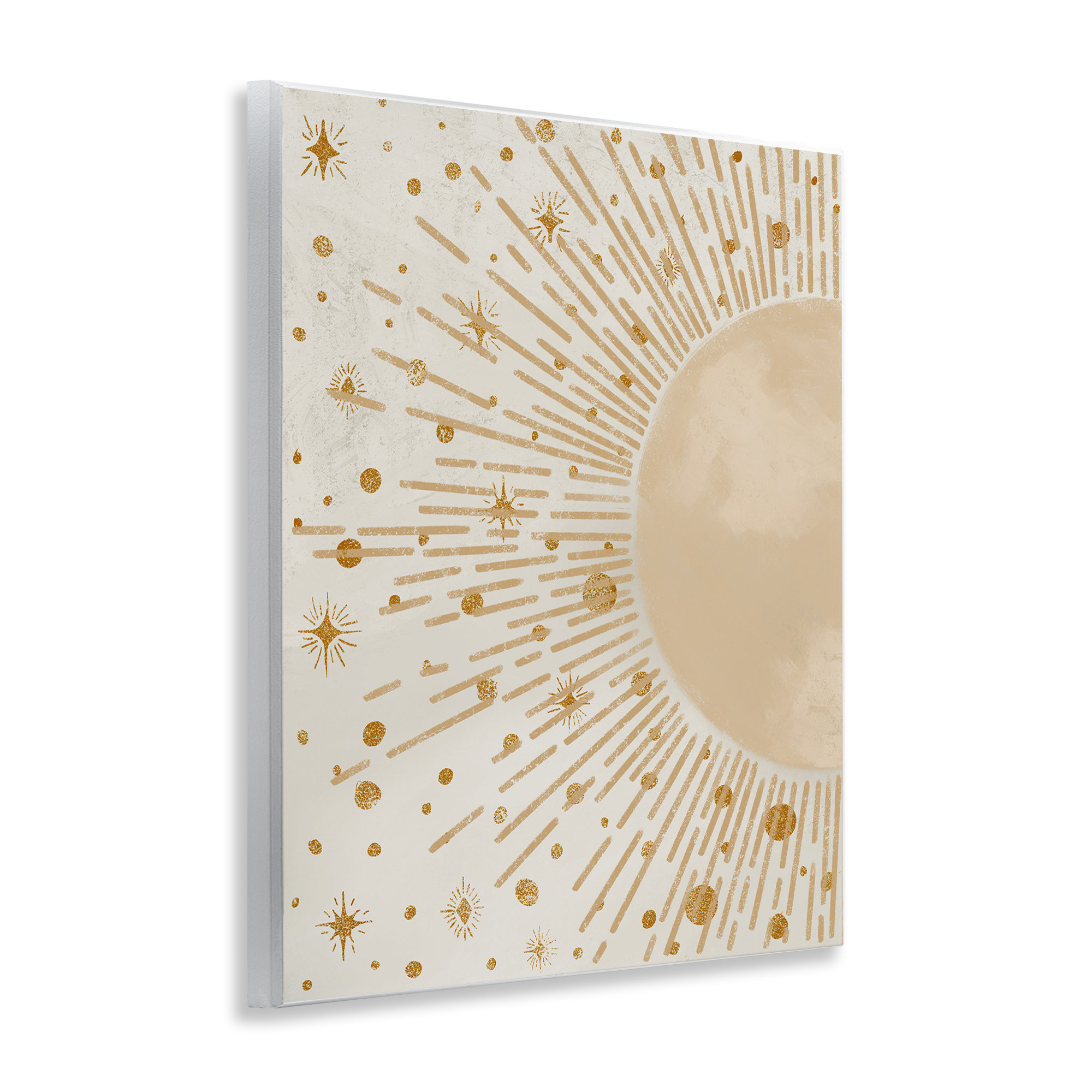 Stupell Industries Starry Sun Rays Wall Plaque Art by Elizabeth Medley ...