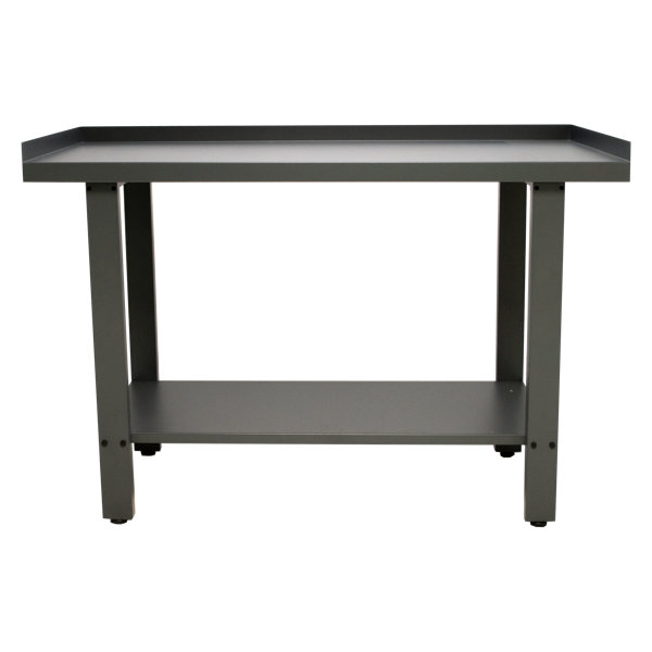 Homak Industrial 59"W Adjustable Height Steel Top Workbench | Wayfair