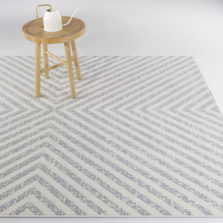 Cyan Indoor/Outdoor Rug & Reviews | Birch Lane