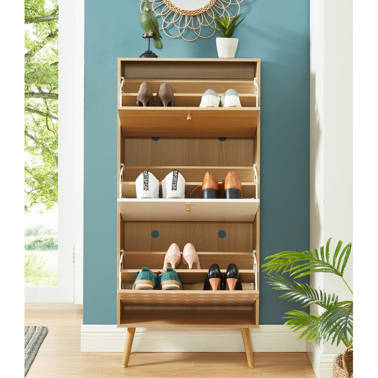 18 Pair Shoe Storage Cabinet