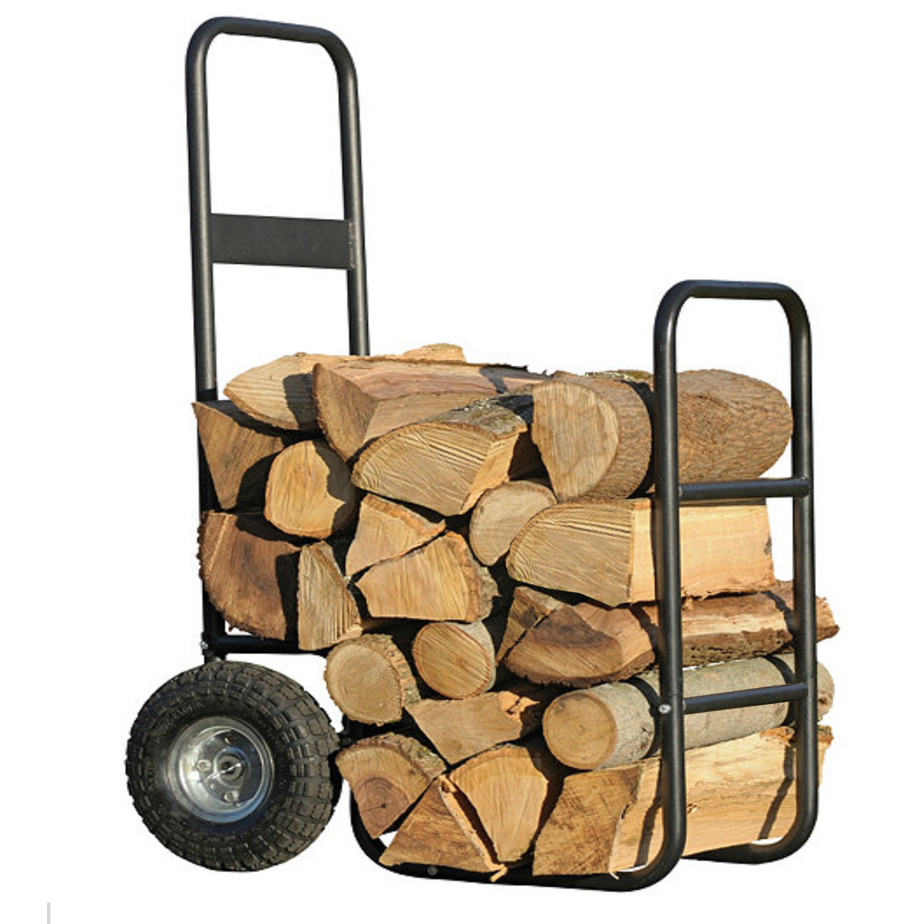 Symple Stuff 24" W x 14" D Metal Log Rack & Reviews | Wayfair