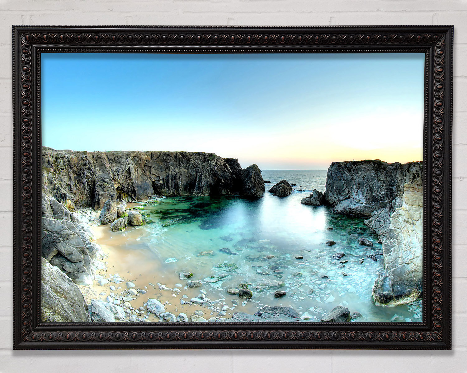 Bright Star Wild Coast Peninsula - Single Picture Frame Art Prints ...